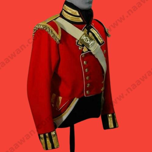 British 8th Foot King’s Regt Militia Officer coat Hussar Regiment ...